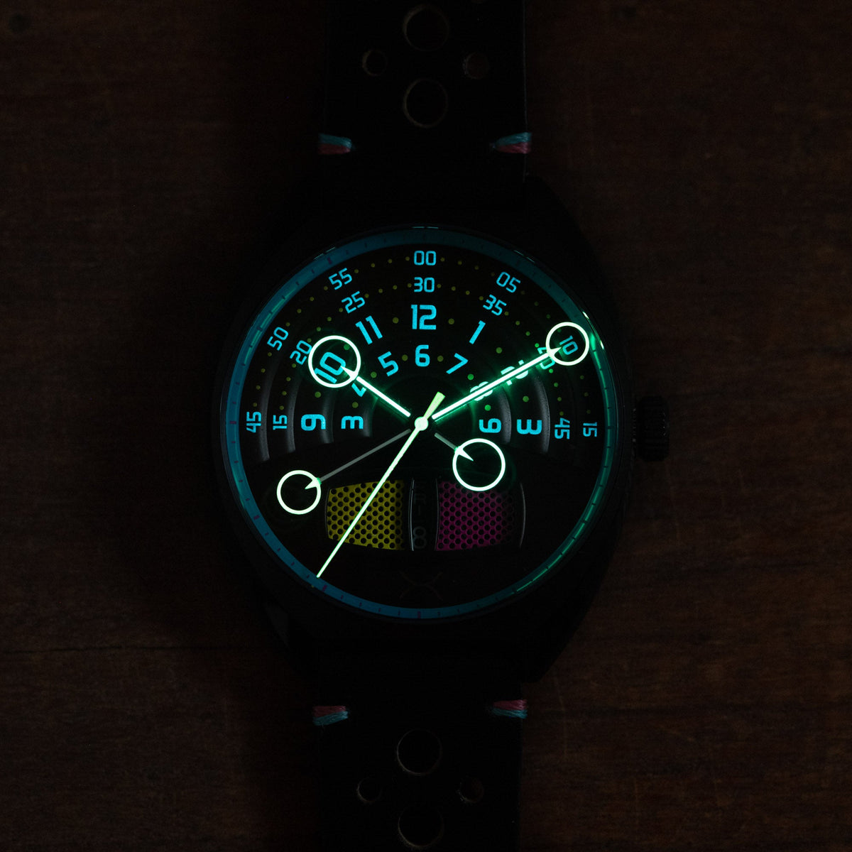 Halograph III Automatic CMYK | Xeric.com – Watchismo Labs